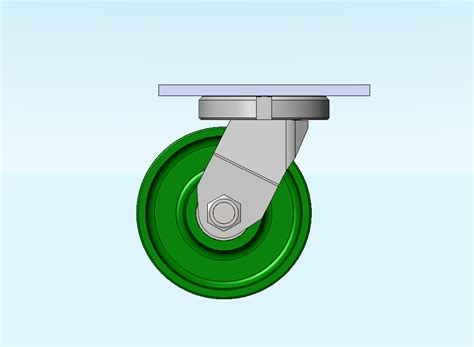 Image result for Caster Wheel SolidWorks
