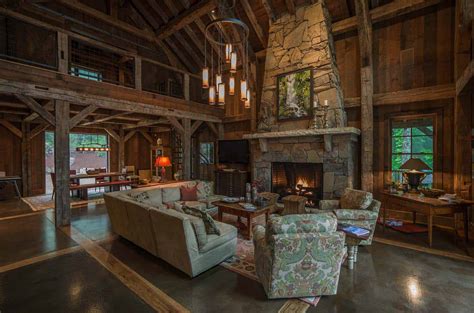 Image result for Timber Frame Barn Interior