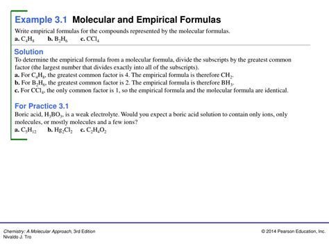 Image result for Molecular Formula Examples