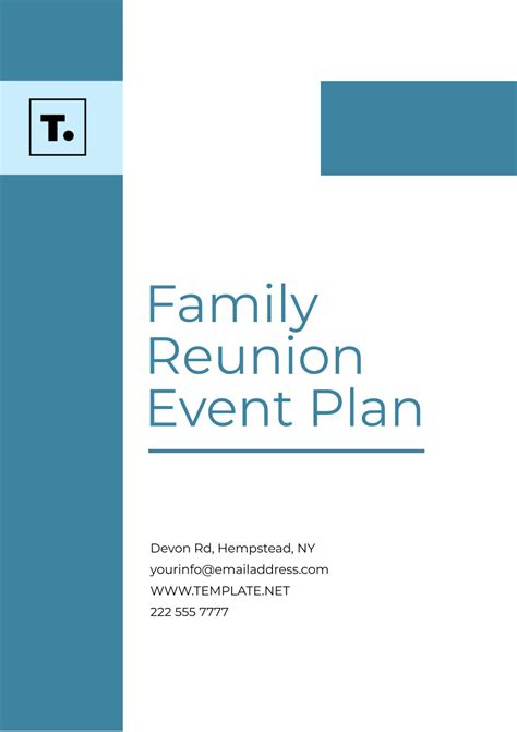 Image result for Family Reunion Event Program