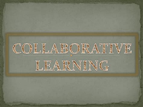 Image result for Collaborative Learning PowerPoint Background