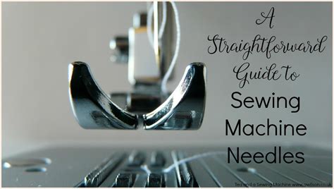 Image result for Sewing Machine Needles Tutorial