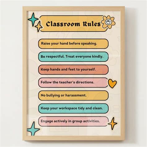 Image result for Classroom Rules Sign