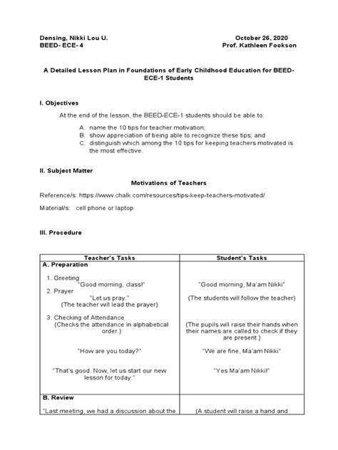 Image result for Example Motivation for Lesson Plan