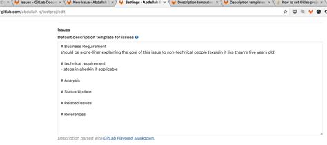Image result for GitLab Create Template