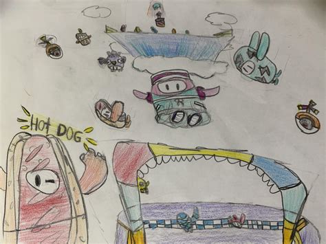 Image result for Fall Guys Drawing