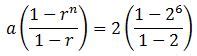 Image result for Geometric Sum Formula Polinomial