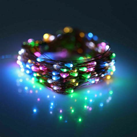 Image result for Light Blue String Lights Amazon