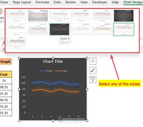 Image result for Update Line Graph Excel
