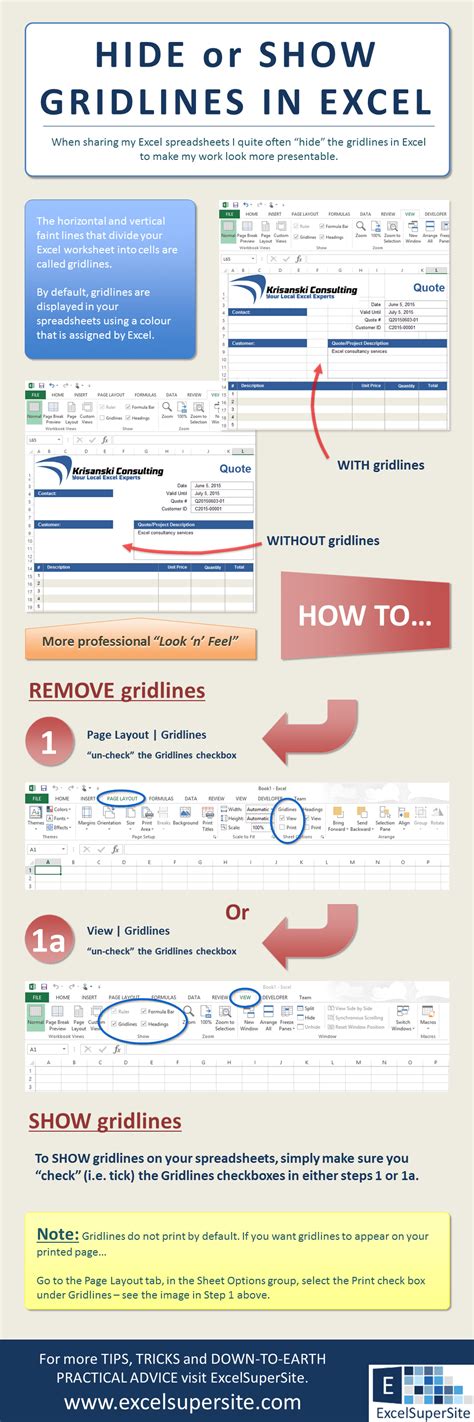 Image result for Hide Gridlines Excel