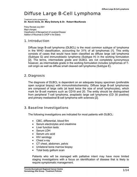 Image result for Diffuse Large Cell Lymphoma