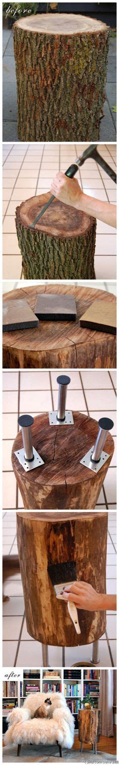 Image result for How to Make Log Stools