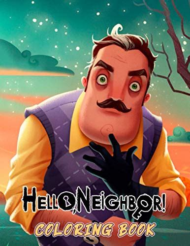 Image result for Hello Neighbor Coloring Book