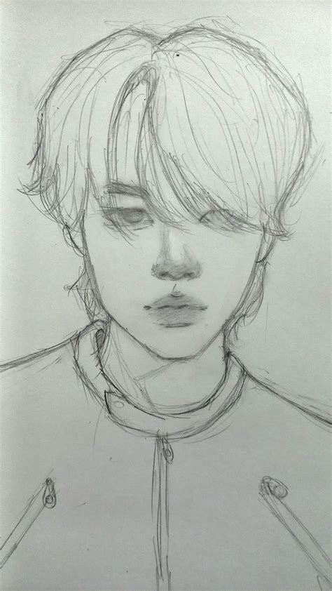Image result for Jimin Drawing Tutorial