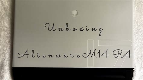 Image result for Alienware M17 R4 Unboxing 2021