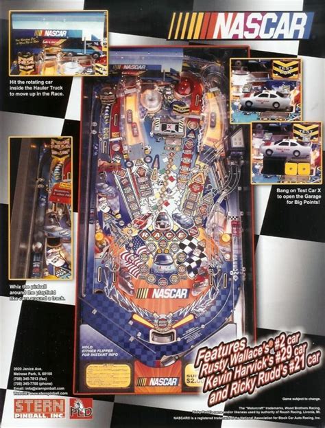 Image result for NASCAR Pinball Machine