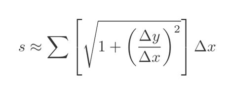 Image result for Arc Length Integration Example