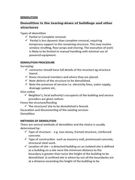 Image result for Demolition File