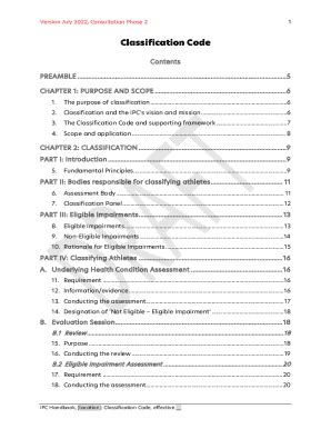 Image result for Classification Code of Practice