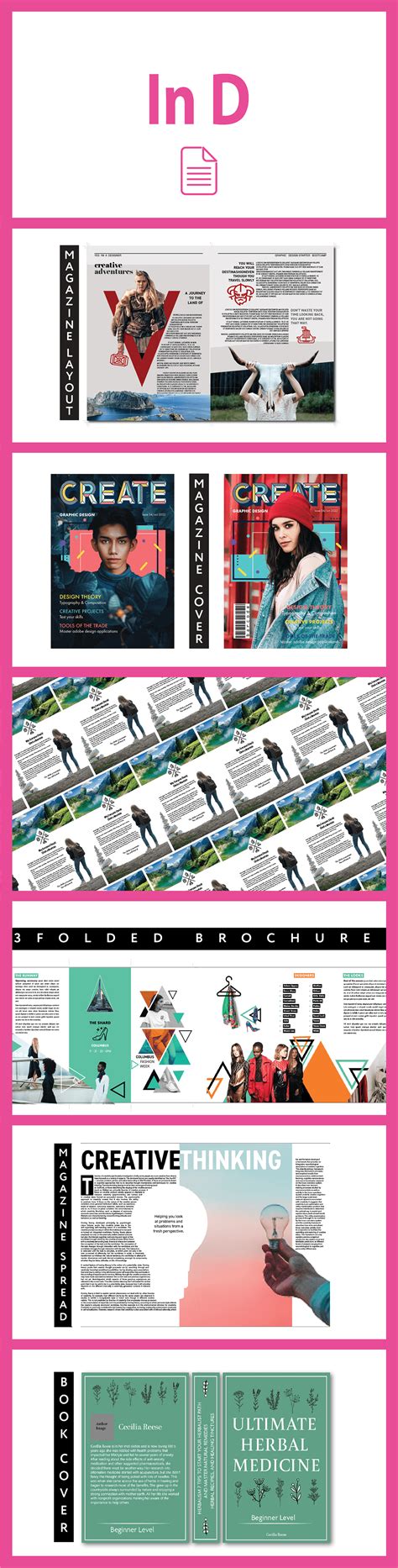 Image result for Adobe InDesign Projects