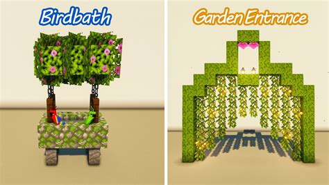 Image result for Minecraft Garden Tutorial