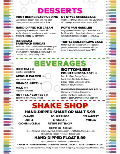 Image result for Pop Menu
