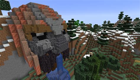 Image result for Minecraft Dwarven Statue Tutorial