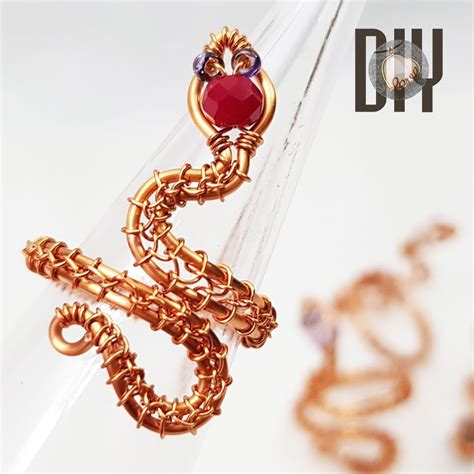 Image result for Wire Wrapped Snake Tutorial