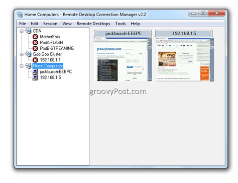 Image result for Remote Desktop Connection Manager 2.7