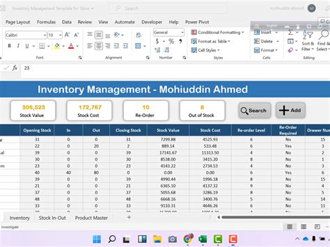Image result for Inventory Excel Tutorial