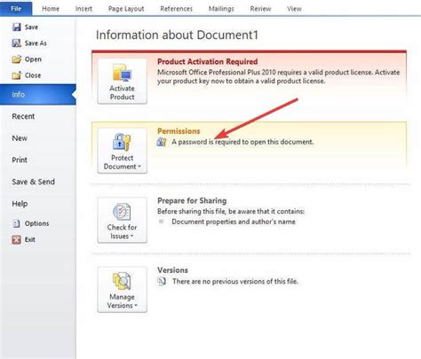Image result for Encrypt Word File with Password