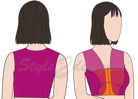 Image result for Blouse On Pattern Layout