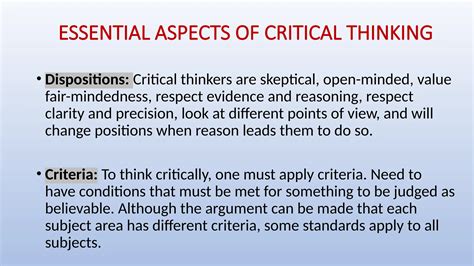 Image result for Critical Thinking Principles