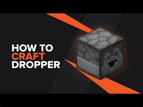 Image result for Dropper Minecraft Recipe