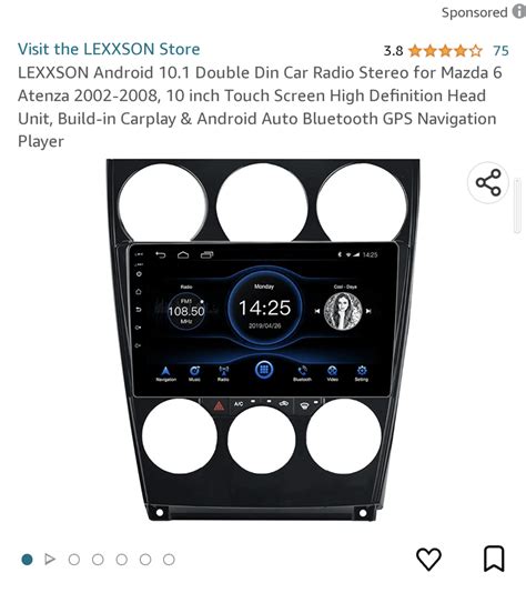 Image result for Mazda 6 II Android Auto