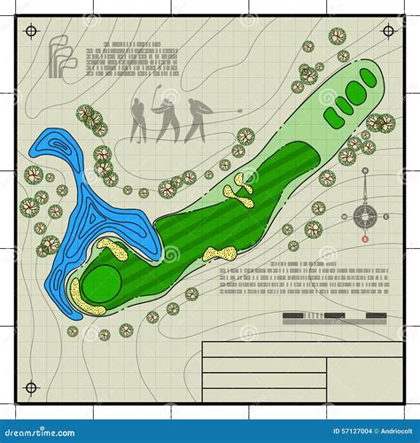 Image result for Golf Course Layout