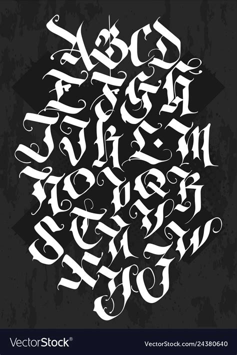 Image result for Gothic Script Calligraphy