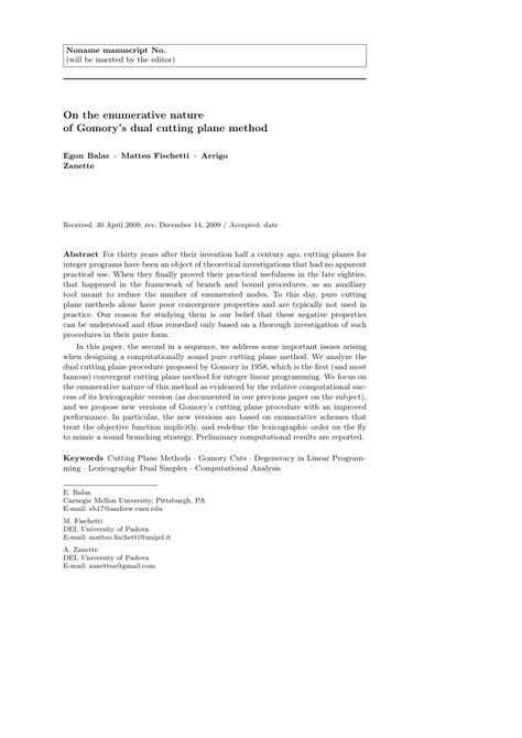 Image result for Gomory Method Examples