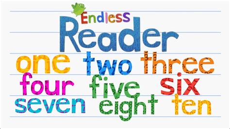 Image result for Endless Reader Numbers