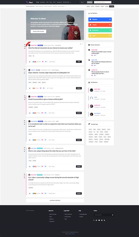 Image result for Question. Answer Theme Intro Website Design