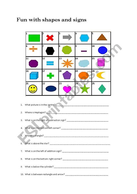 Image result for Fun Sign Shapes