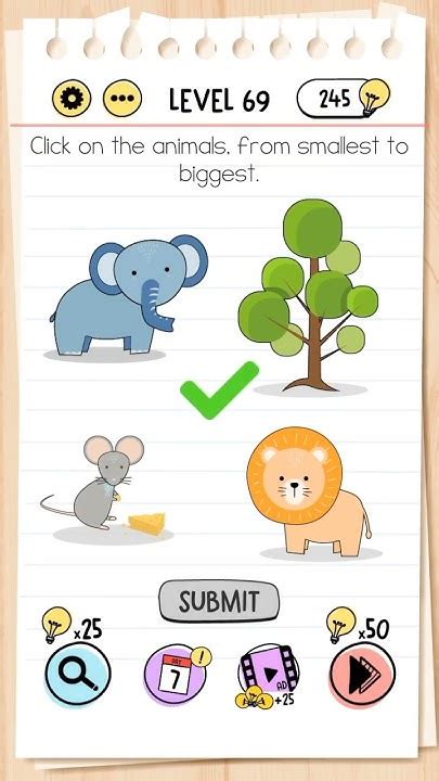 Image result for Brain Test Level 69