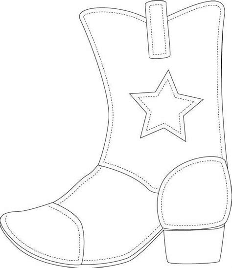 Image result for Printable Boot Pattern