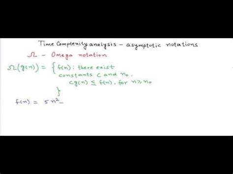 Image result for Omega Time Complexity