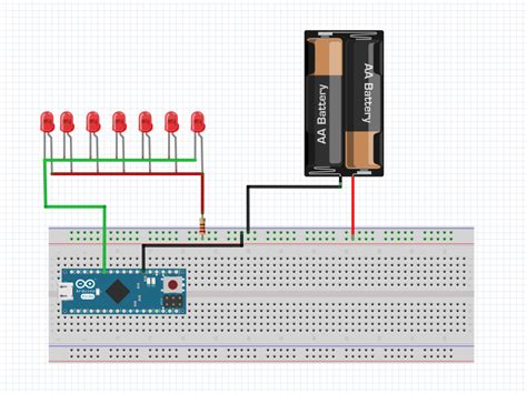 Image result for 5V Mini LED to Arduino