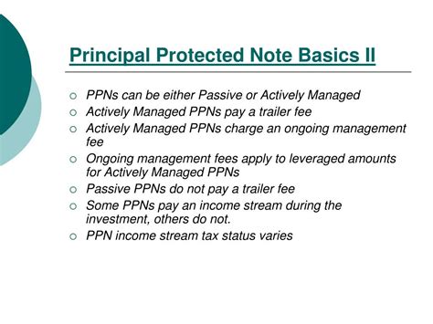Image result for Principal Protected Notes