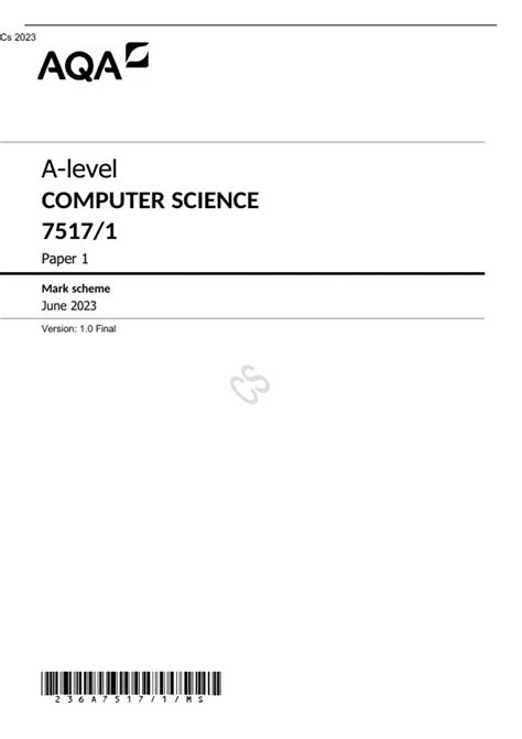 Image result for Computer Science a Level Paper 1