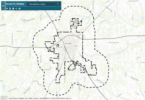 Image result for City of Decatur TX Map