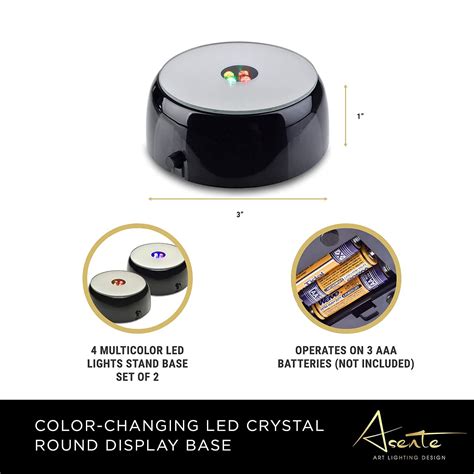 Image result for LED Color Changing Base