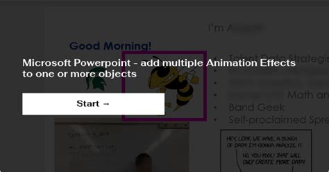Image result for PowerPoint Multiple Animations On One Object